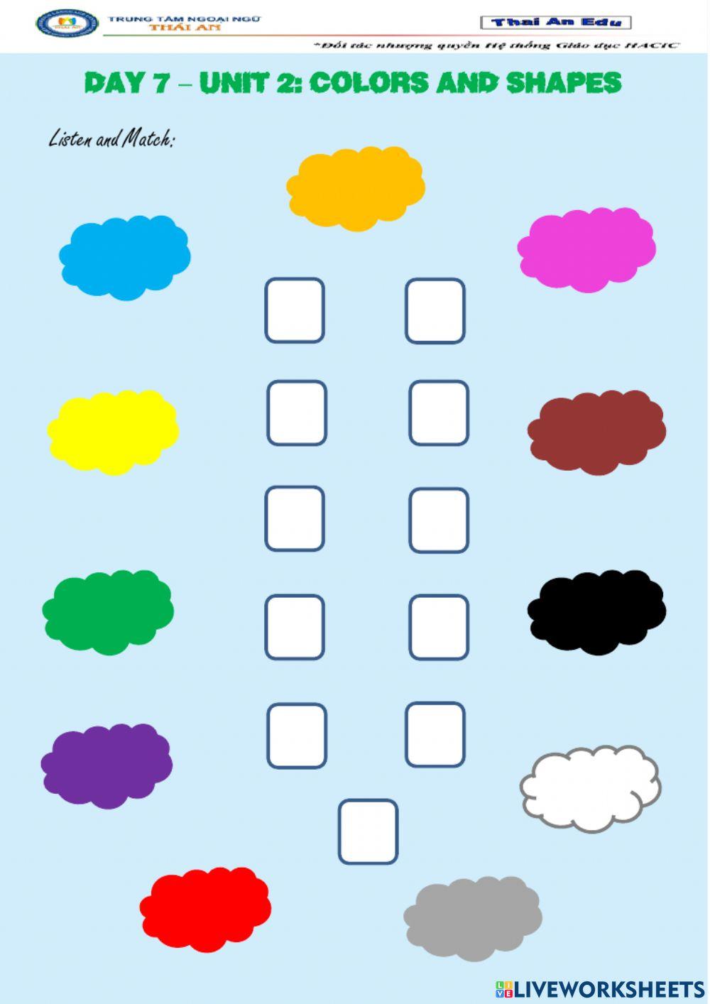 1586516 | Colors | thaianedu | LiveWorksheets