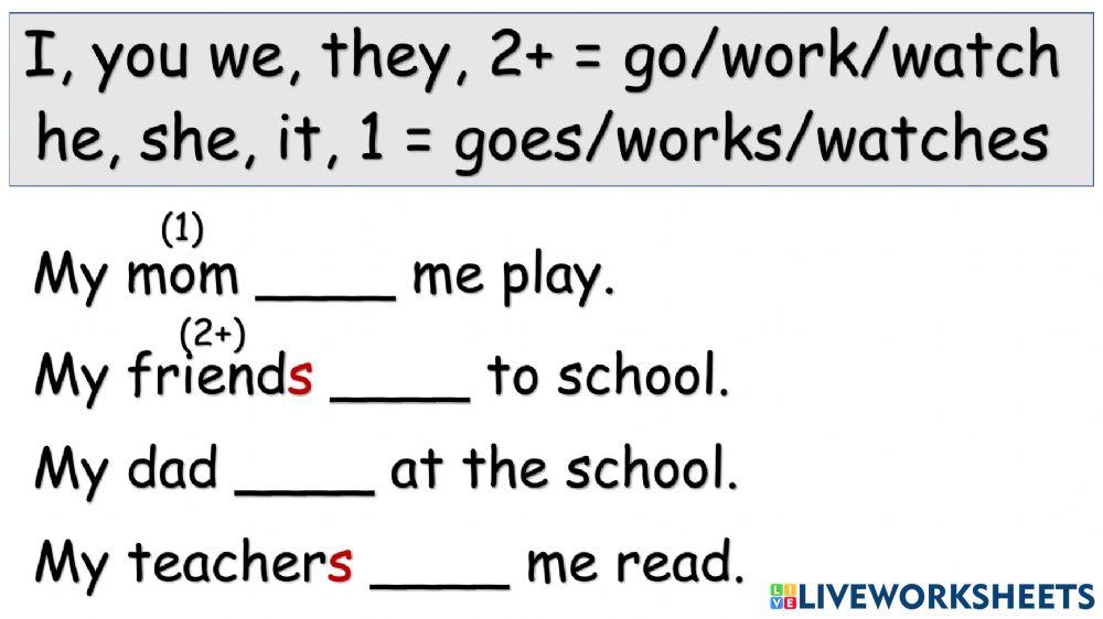 Verb Conjugation Exercise Live Worksheets verb-conjugation-exercise-live-worksheets