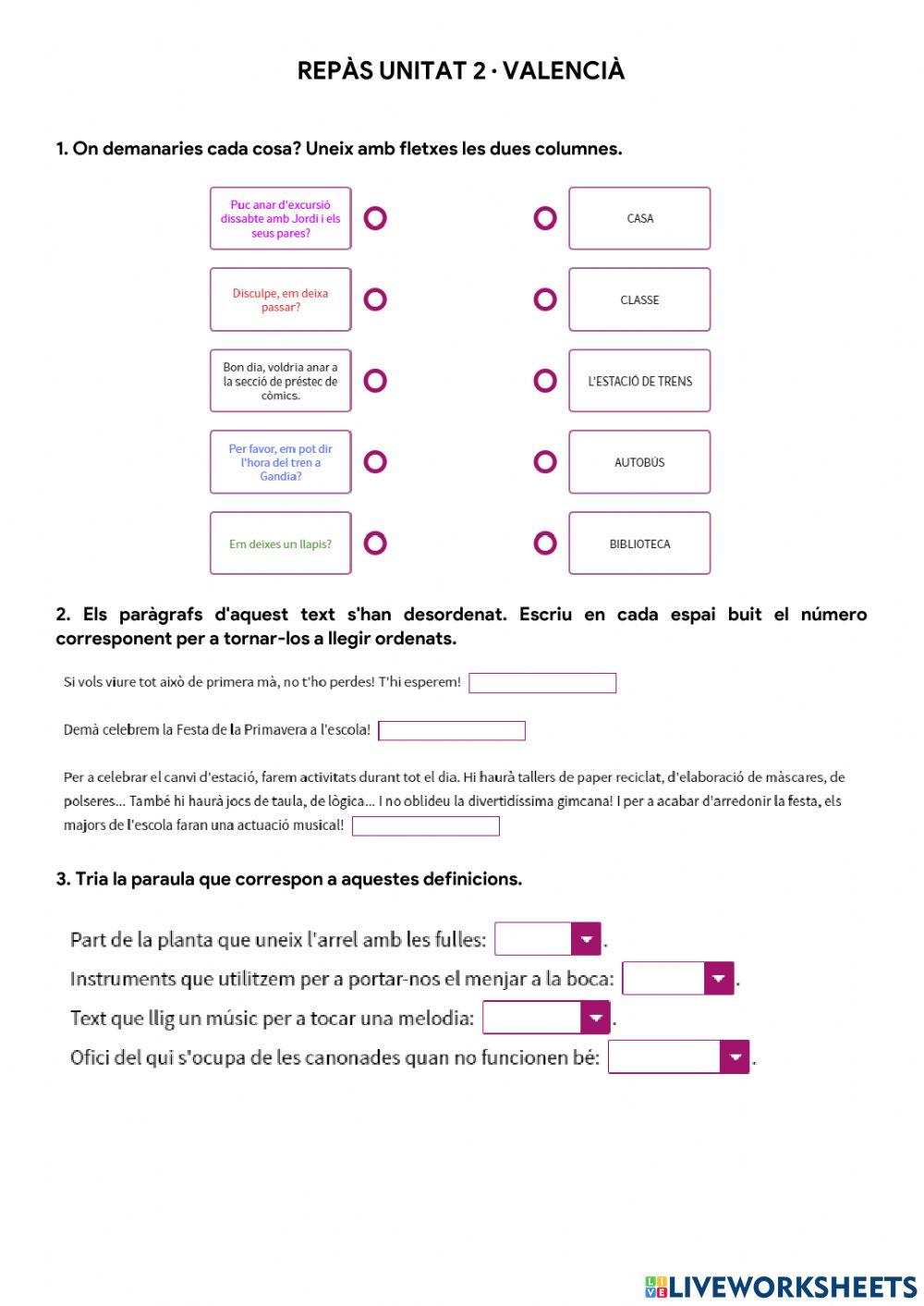 1586687 | Repàs Unitat 2 Valencià | Rafael Poveda