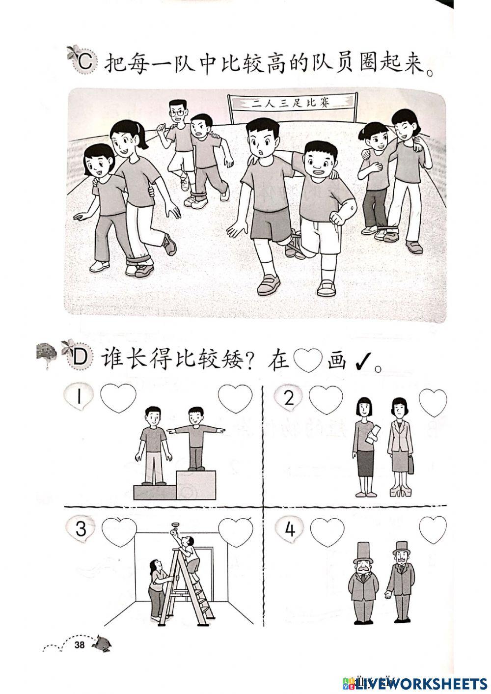 度衡量 1586956 | Ng_Xinyi | Live Worksheets