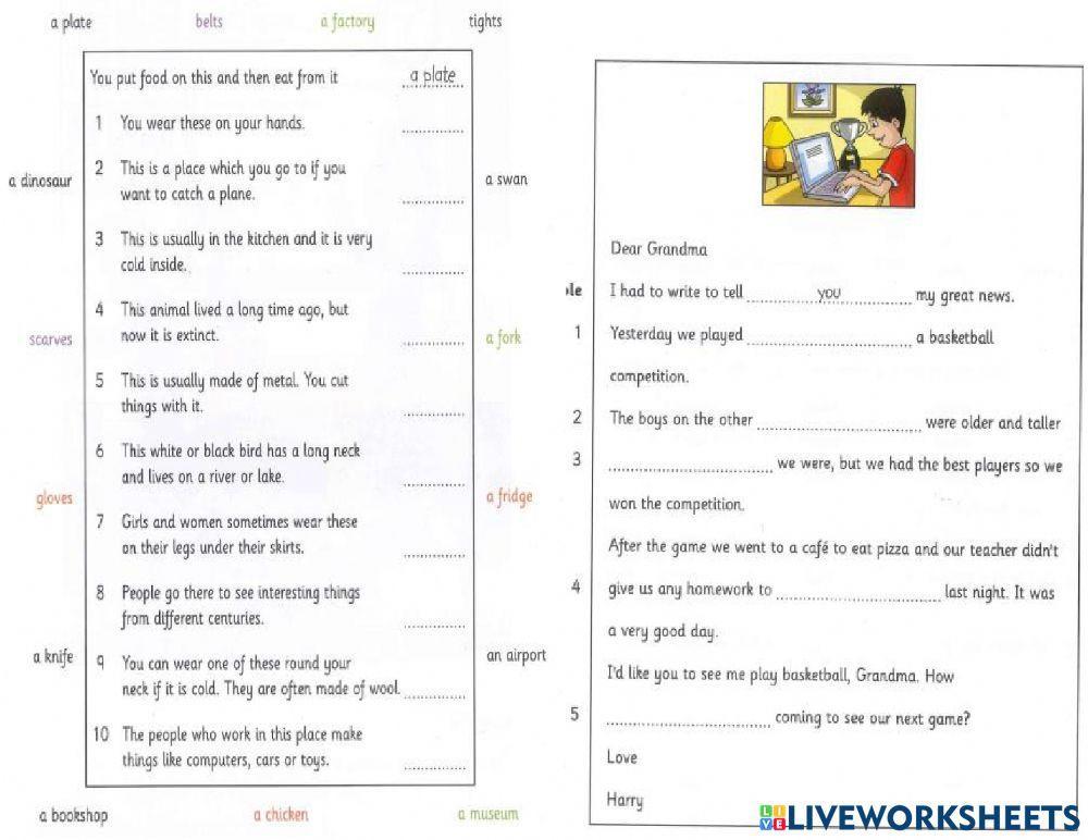 FLYERS 9 - R1 online exercise for | Live Worksheets