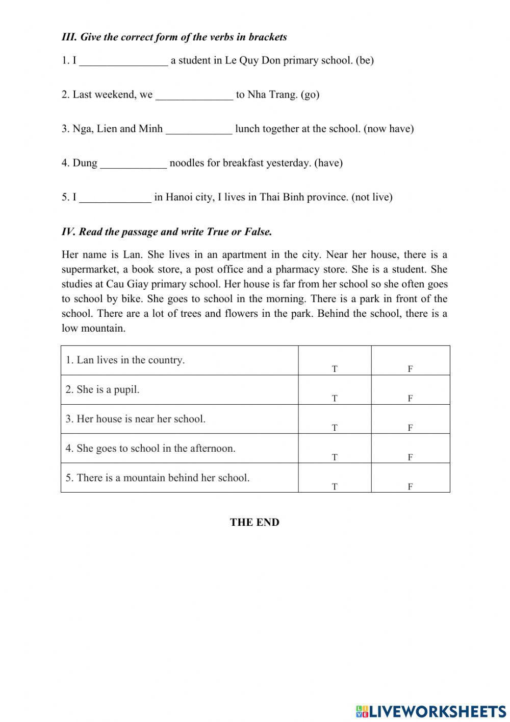 Gk1-ta5 worksheet | Live Worksheets