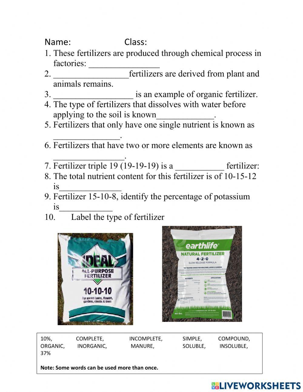 4313540 | Fertilizer worksheet | Lesbia Cruz