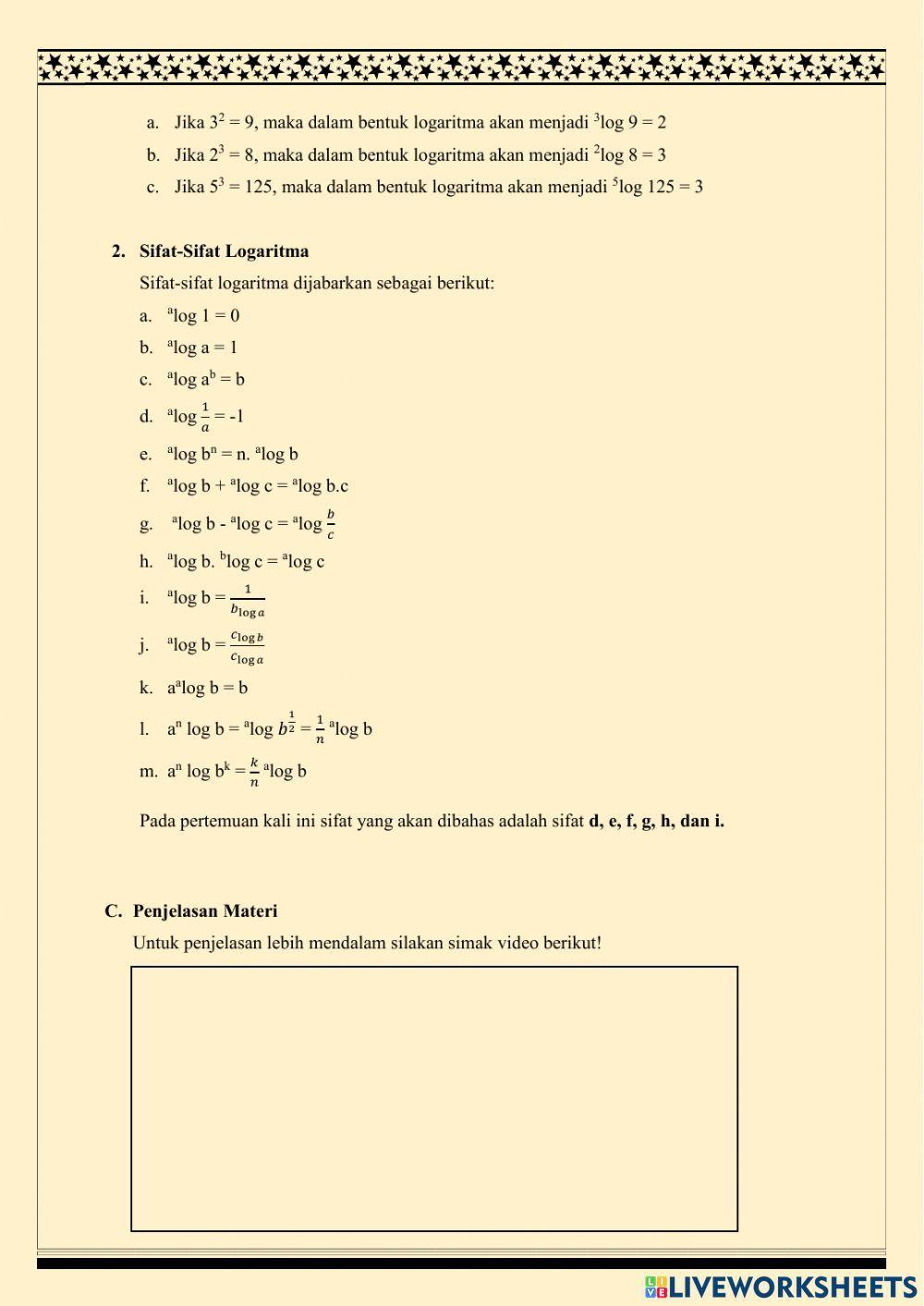 LKPD Sifat-Sifa… | Free Interactive Worksheets | 1589885