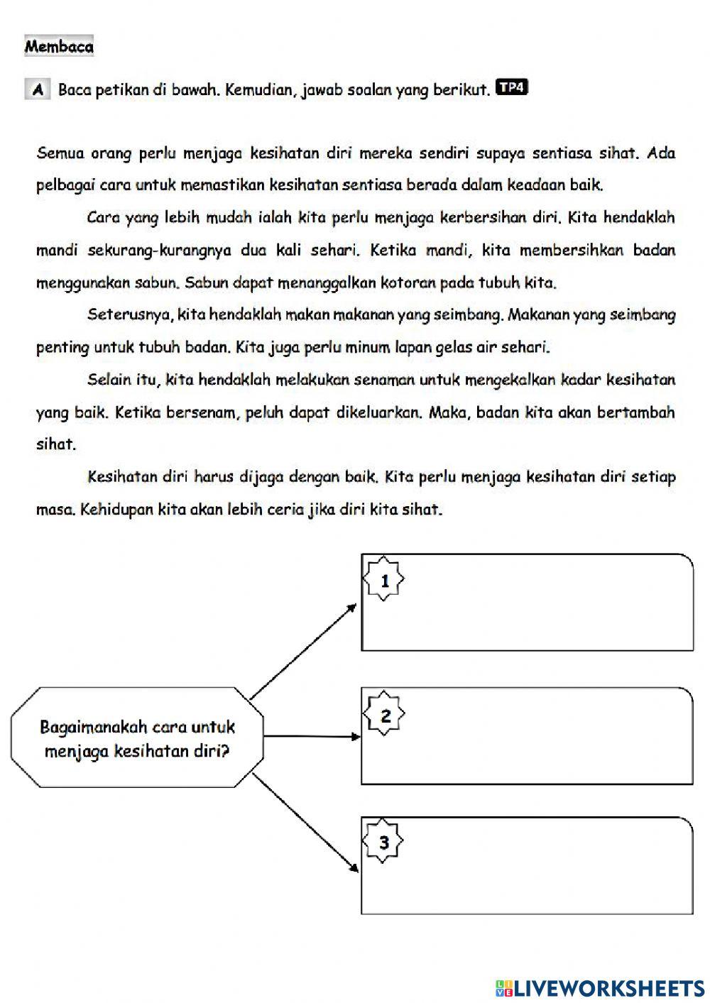 LATIHAN MEMBACA… | Free Interactive Worksheets | 3427225