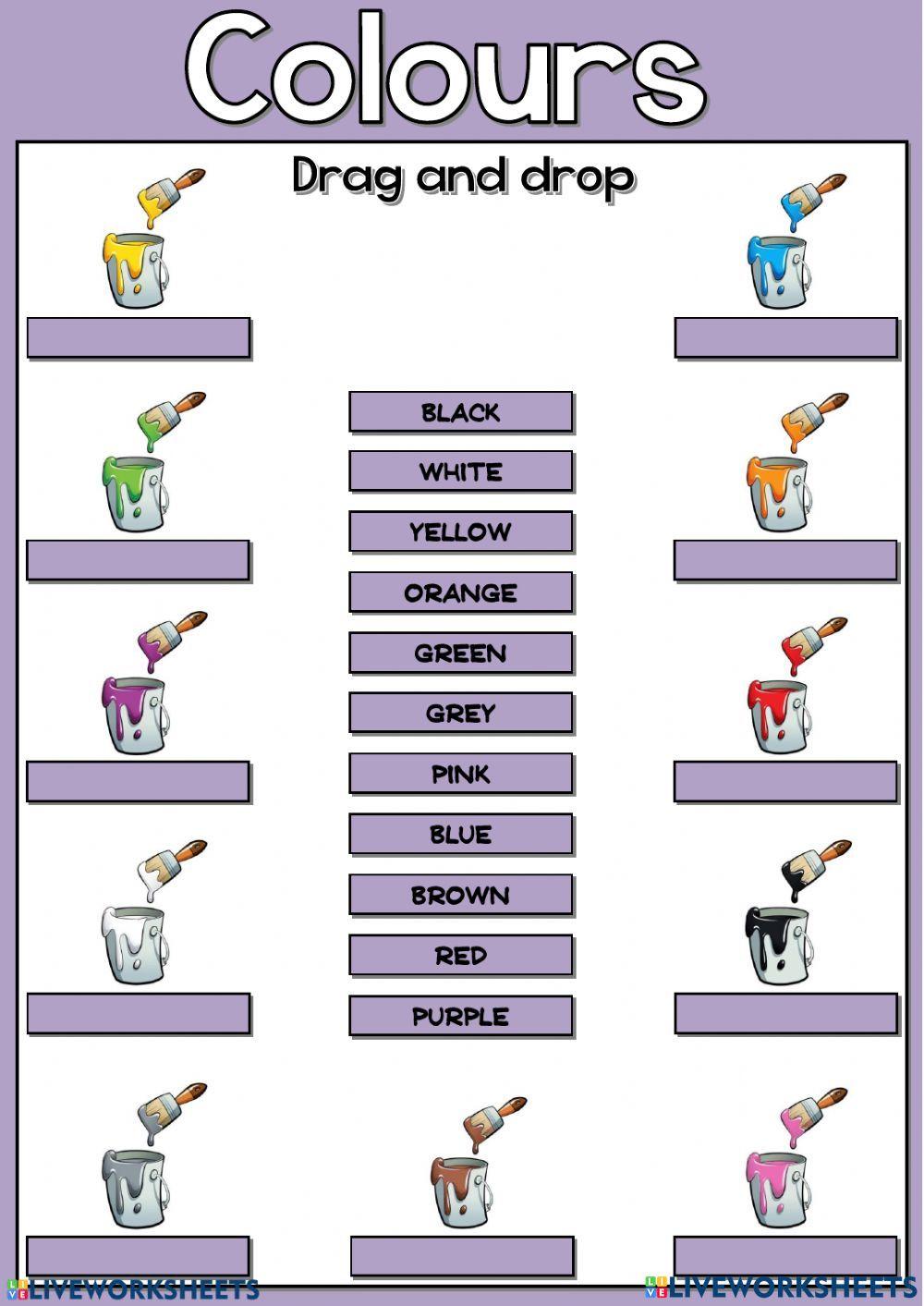 Color 1481117 | Nguyễn Hữu Bằng | Live Worksheets