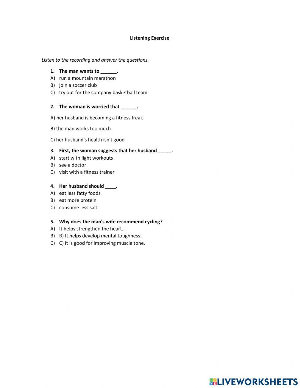 Unit 12: The perfect job activity | Live Worksheets