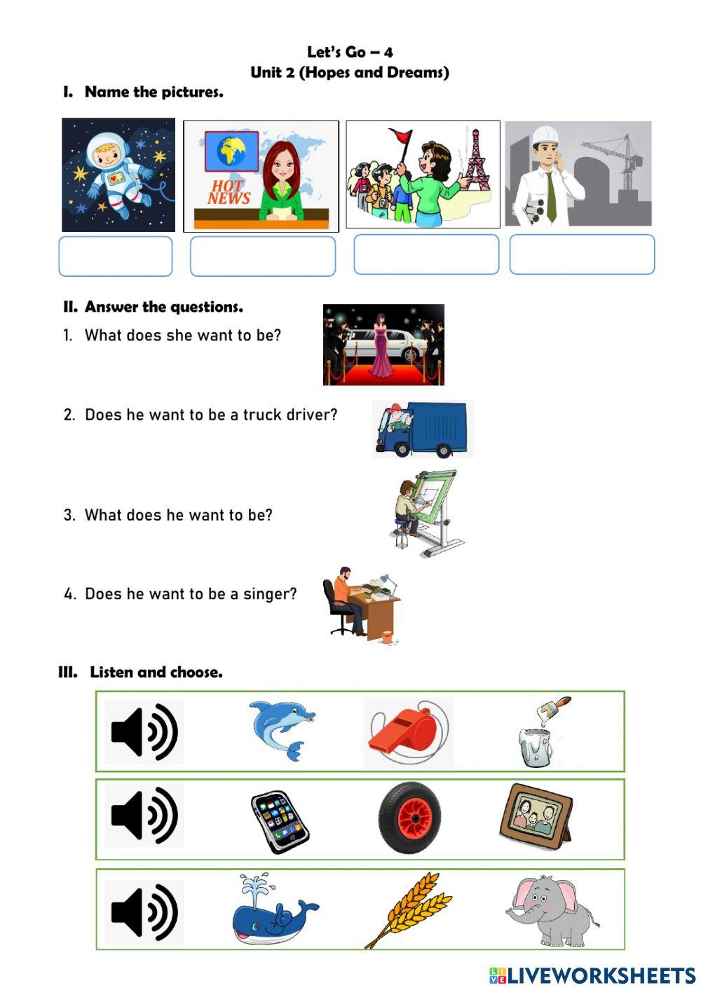 Unit Let's Go Worksheet Live Worksheets, 50% OFF