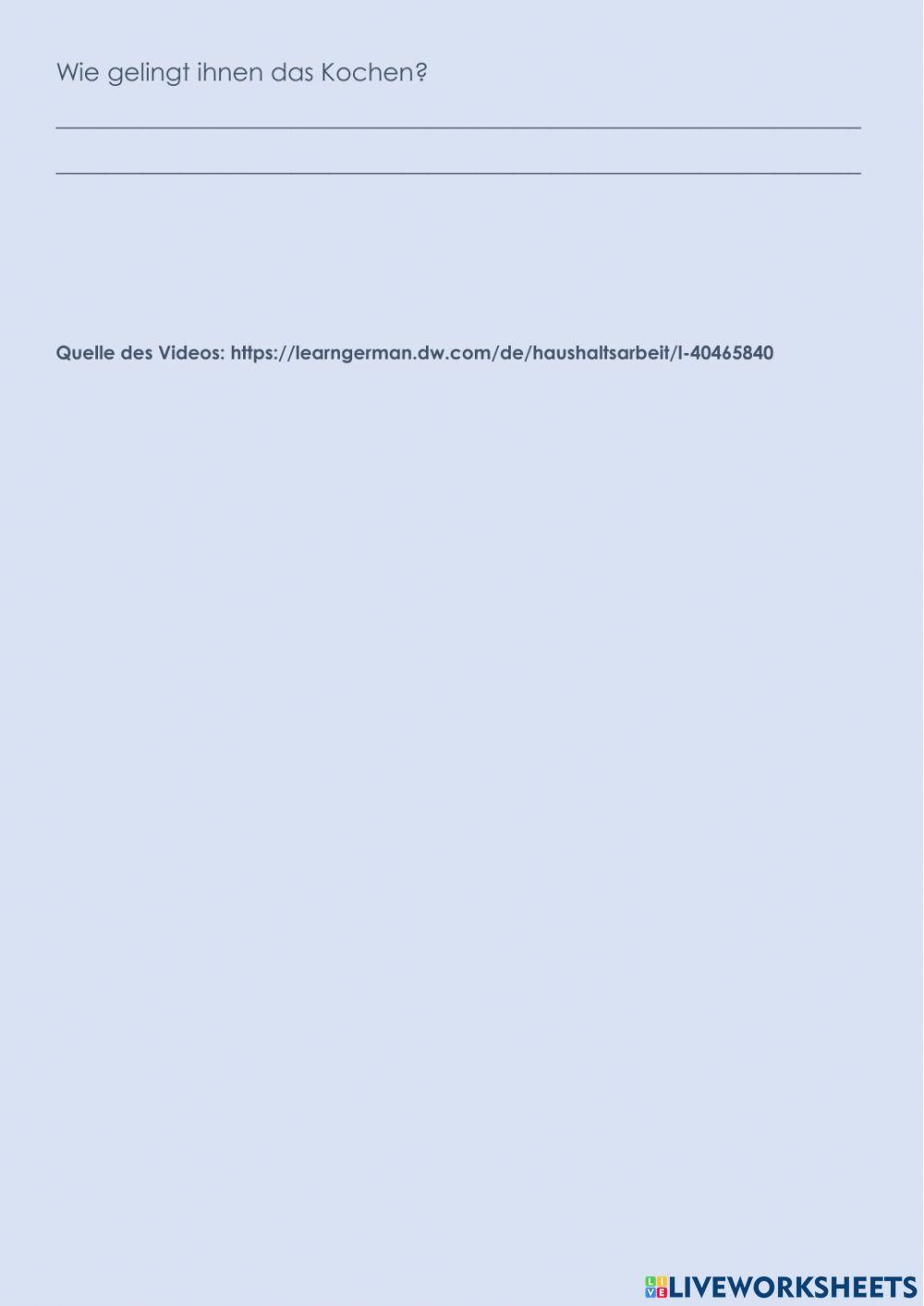 Nicos Weg - Folge 47 03 worksheet | Live Worksheets