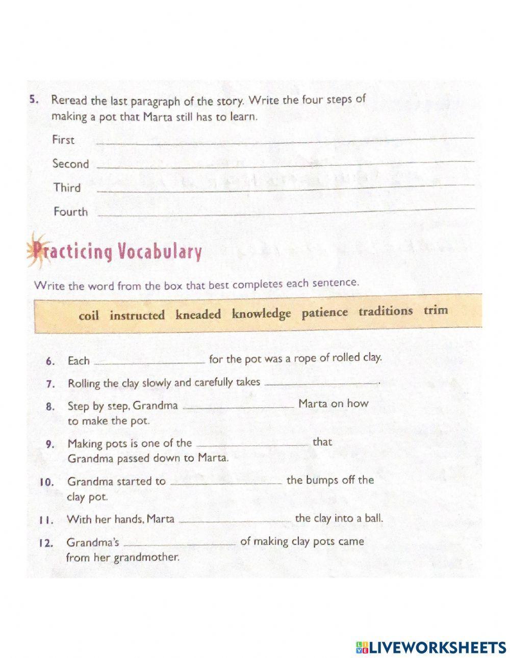 R. Comprehension worksheet | Live Worksheets