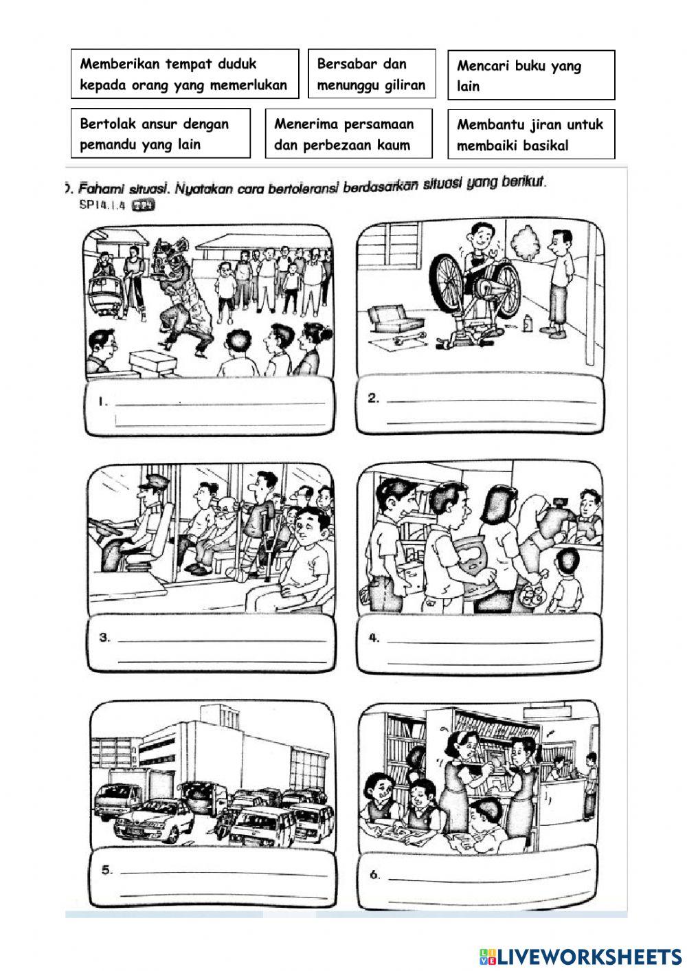 Toleransi | Free Interactive Worksheets | 1485754