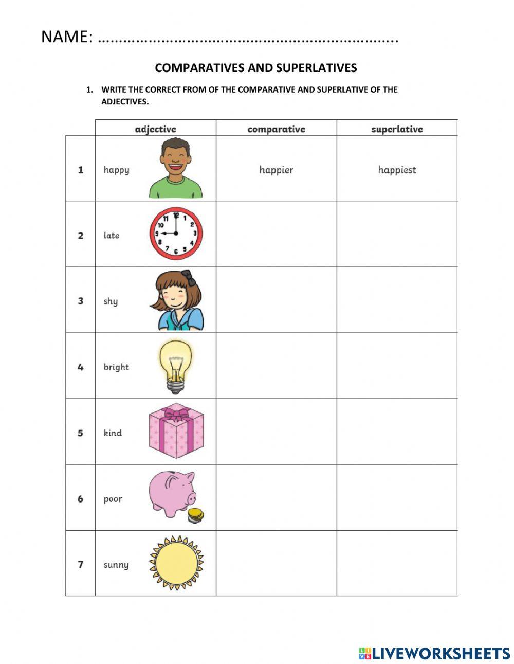1488136 | Comparatives and superlatives | Nadia Belen