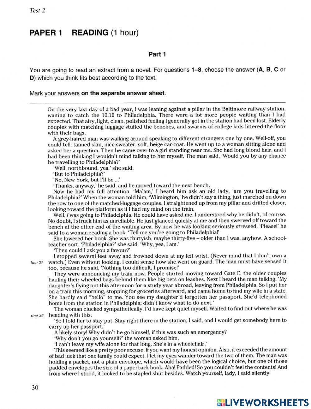 Reading compreh… | Free Interactive Worksheets | 1489563