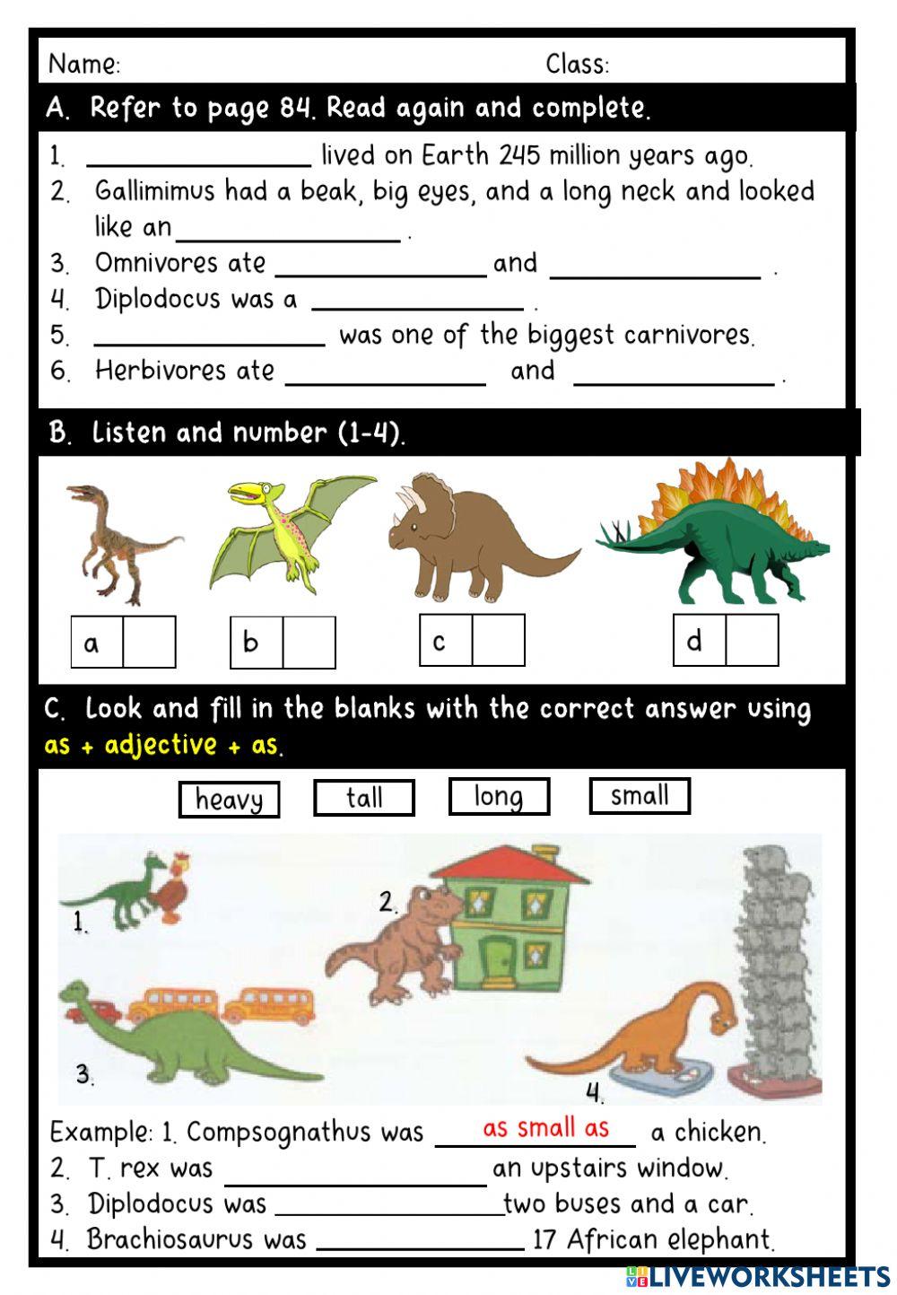 1489827 | Cefr year 4 module 8 (dinosaurs) | AinaRadzi