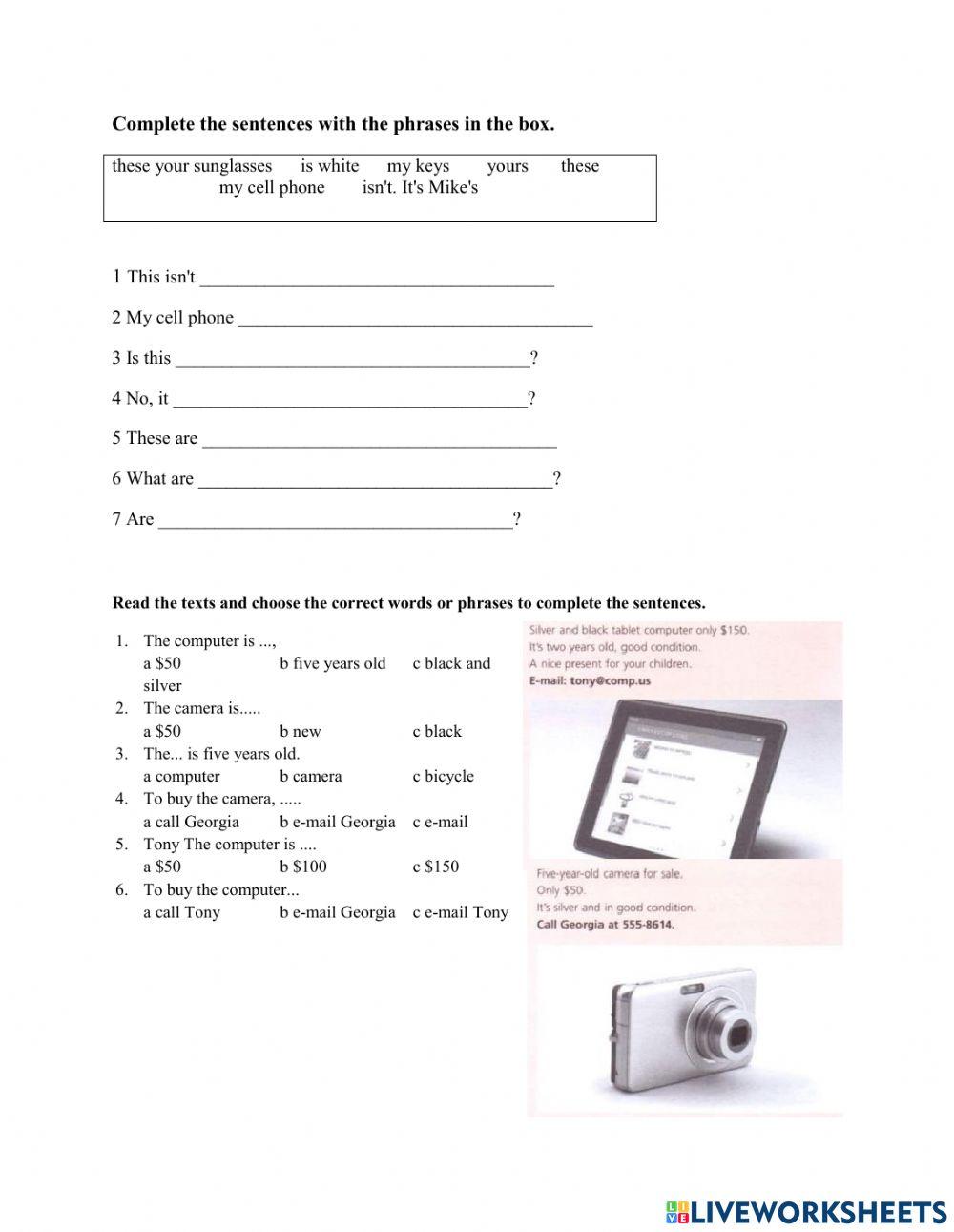 UNIT 4: POSSESSIONS 6736641 | David Pham | Live