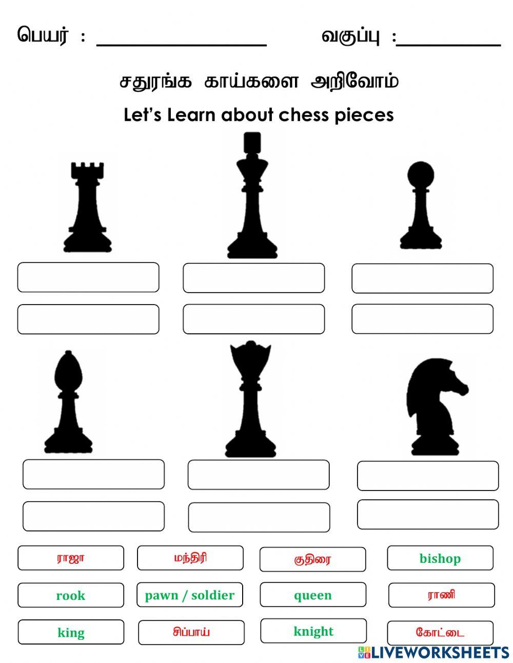 Chess | Live Worksheets