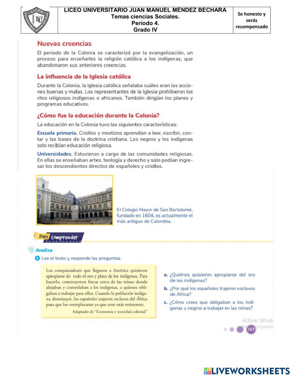 Economía de la … | Free Interactive Worksheets | 1492957