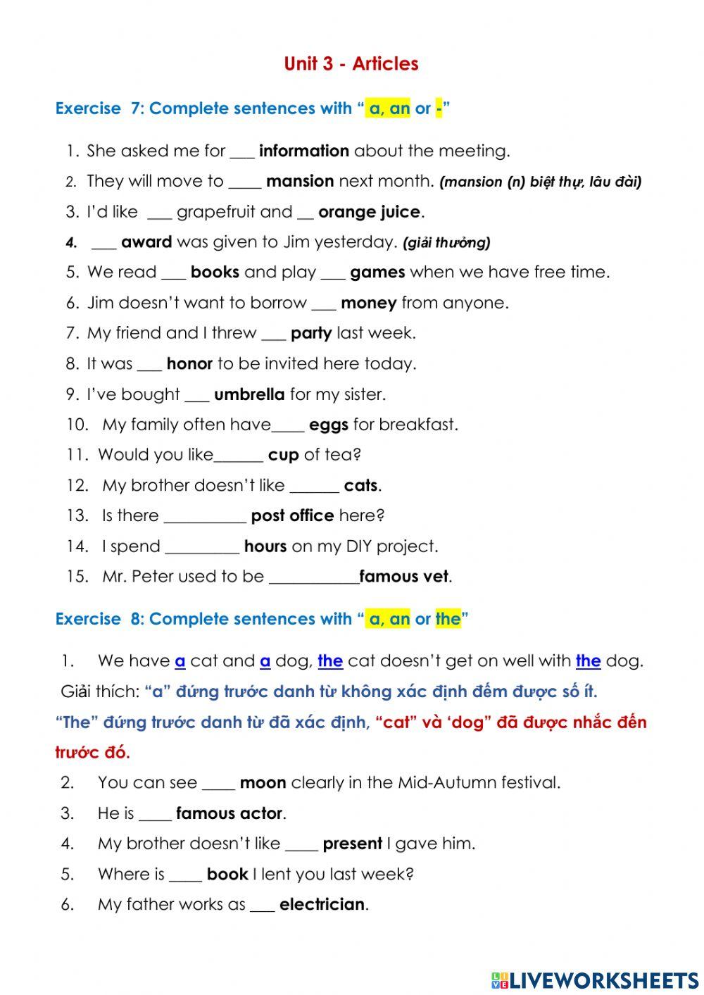 1493285 | Articles | Phan Quỳnh Bửu Chi | LiveWorksheets