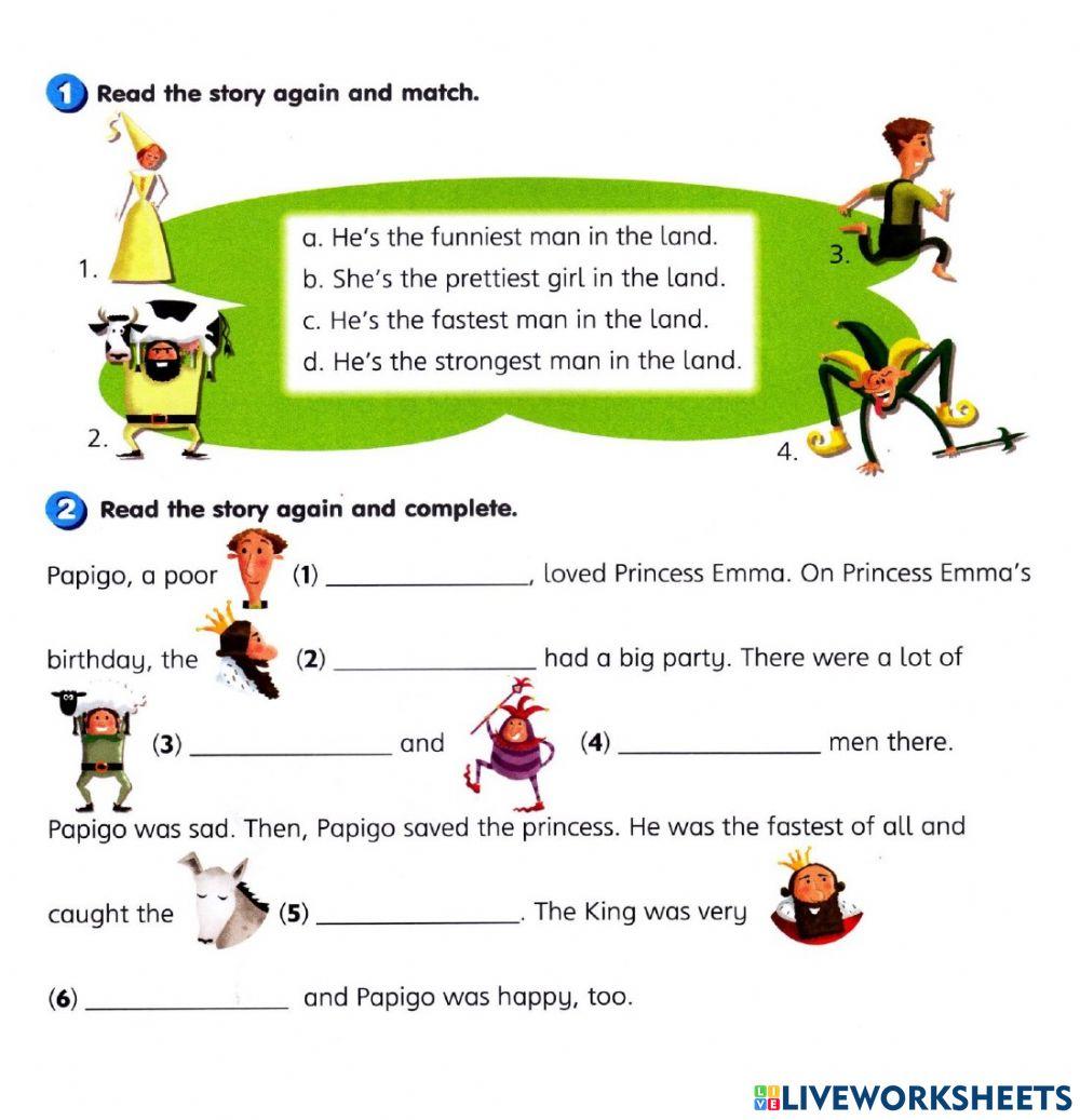 Go, Papigo, Go worksheet | Live Worksheets