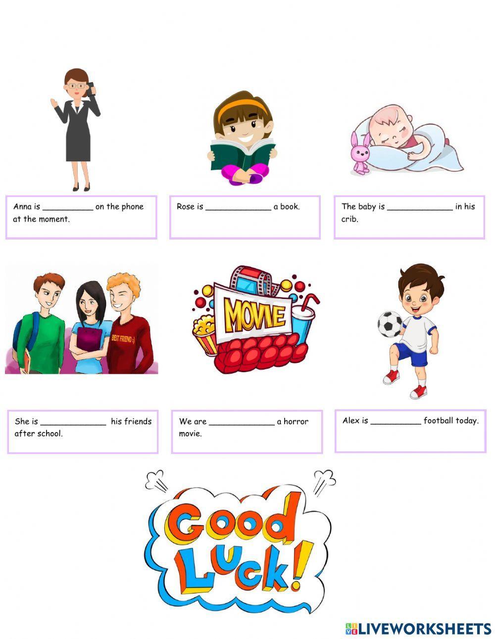 Affirmative tenses worksheet | Live Worksheets