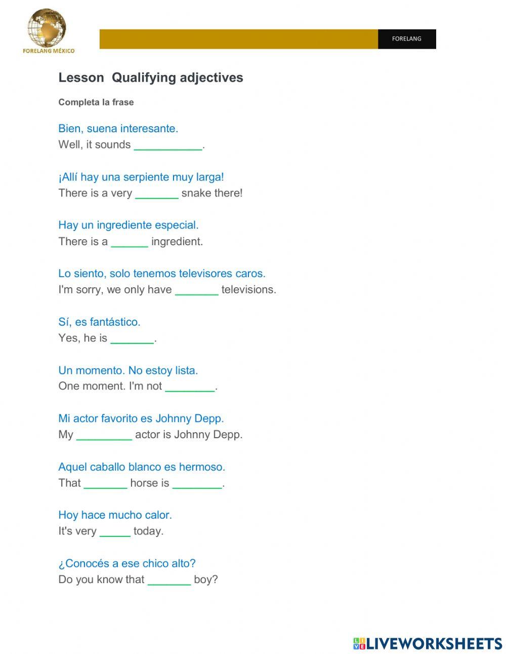 21.-Ejercicios … | Free Interactive Worksheets | 3434541