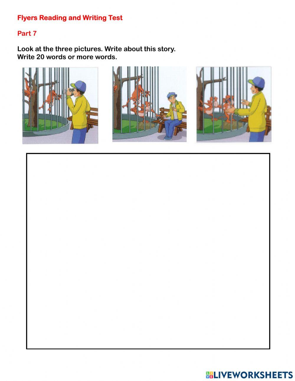 3434729 | FLYERS QUARTERLY TEST READING AND WRITING