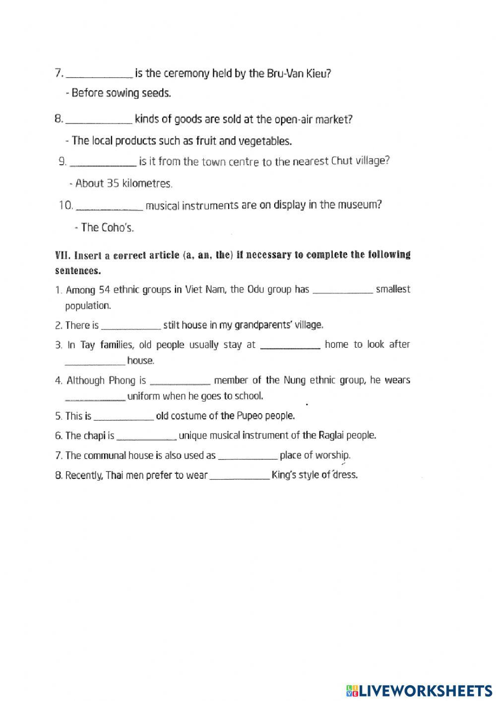 Grade 8 Unit 3 | Live Worksheets
