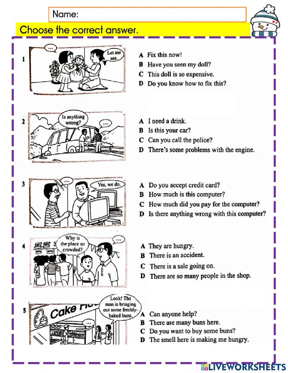 Social Expressi… | Free Interactive Worksheets | 1496791