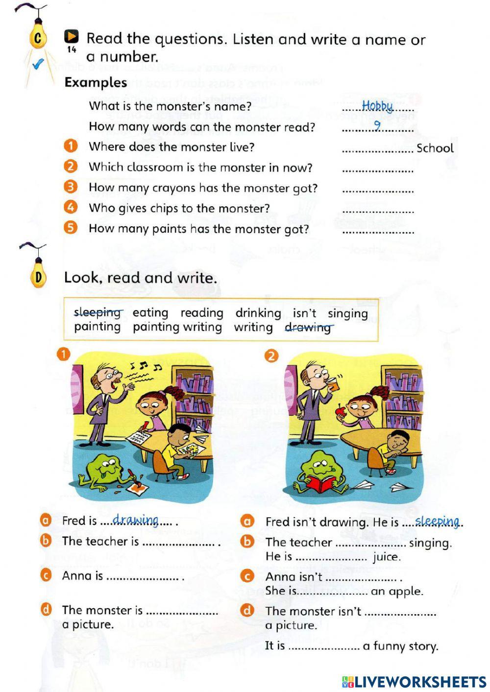 Storyfun 2 | Free Interactive Worksheets | 1496839