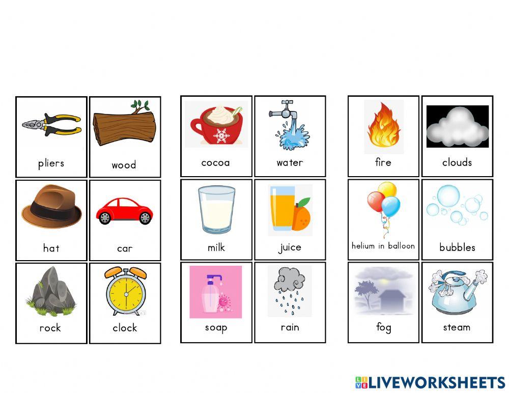 Solids Liquids And Gases Sorting Activity at Michael Brehm blog Solids Liquids And Gases Sorting Activity at Michael Brehm blog