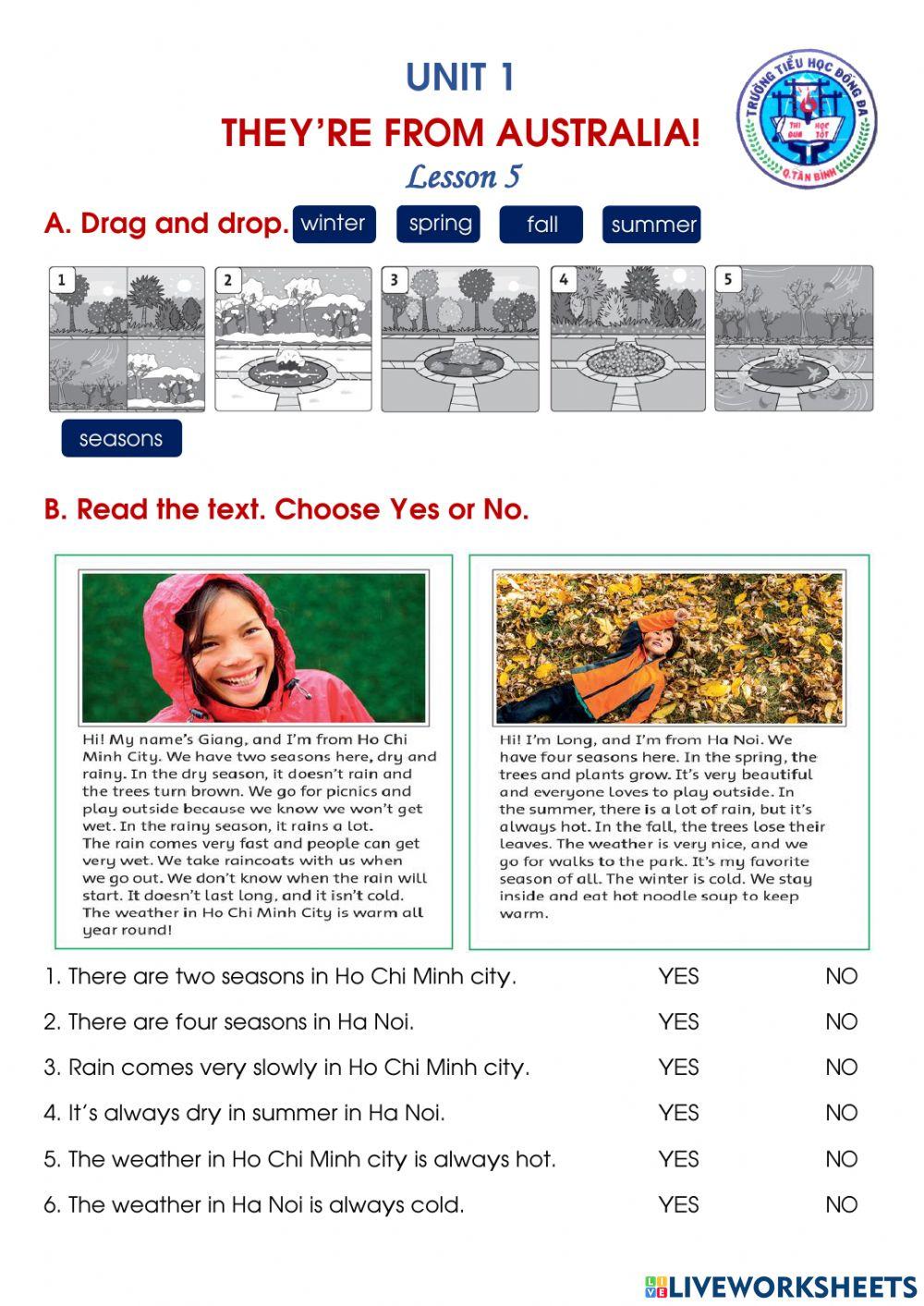 FFG4 U1 L5-6 WB interactive worksheet | Live Worksheets