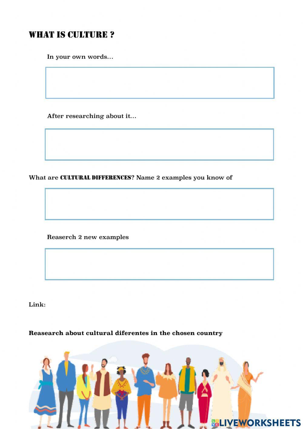 Cultural Differences 0834 Annagw8 Live Worksheets cultural-differences-0834-annagw8-live-worksheets