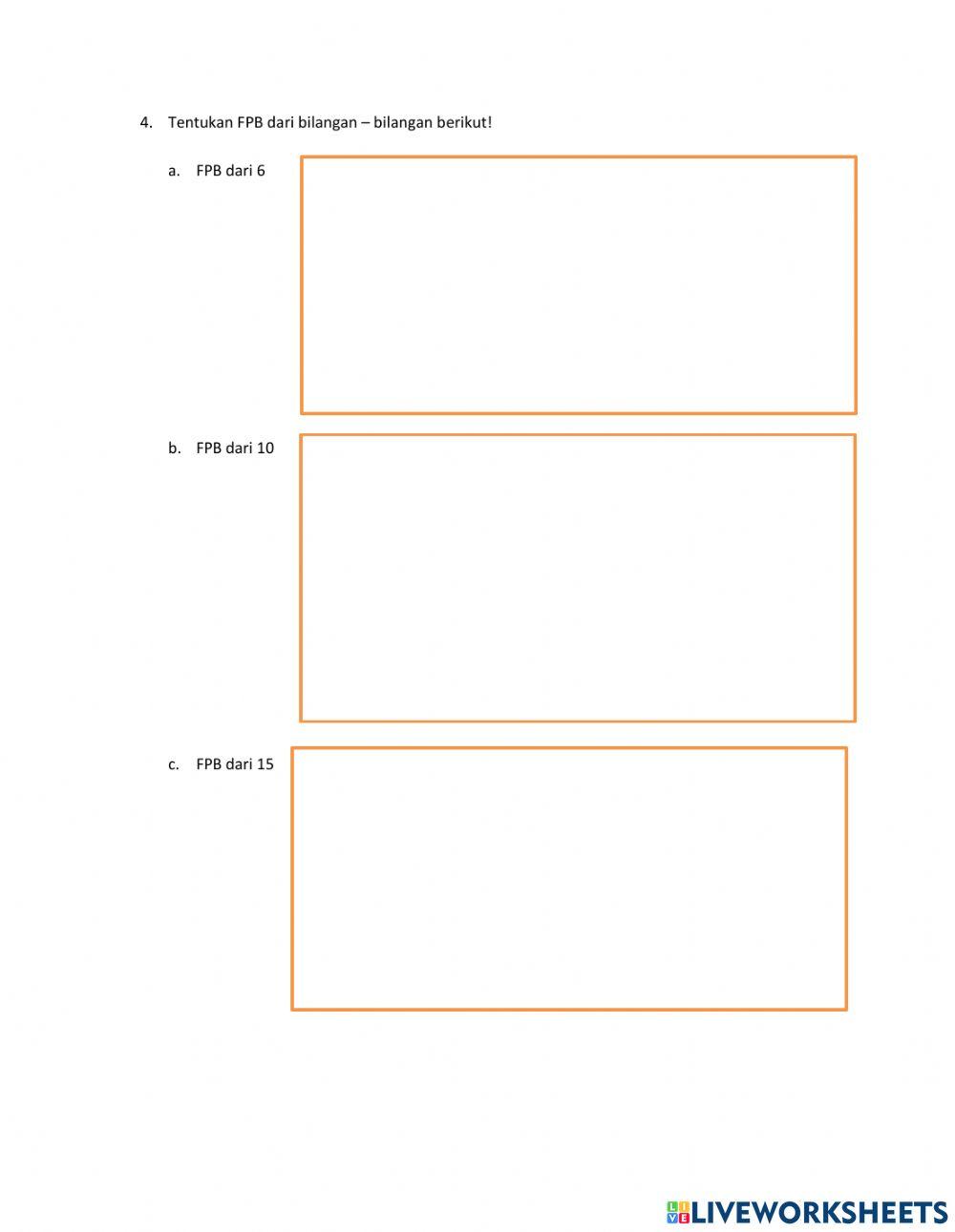 Ari 4 worksheet | Live Worksheets