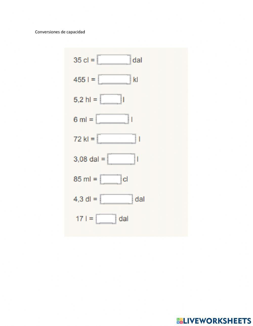 1501165 | Conversiones de capacidad | Andreague