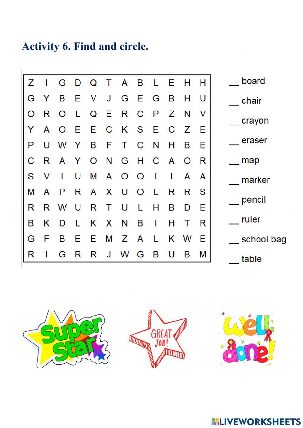 Worksheet Our new things chua hoan thanh online exercise for | Live ...