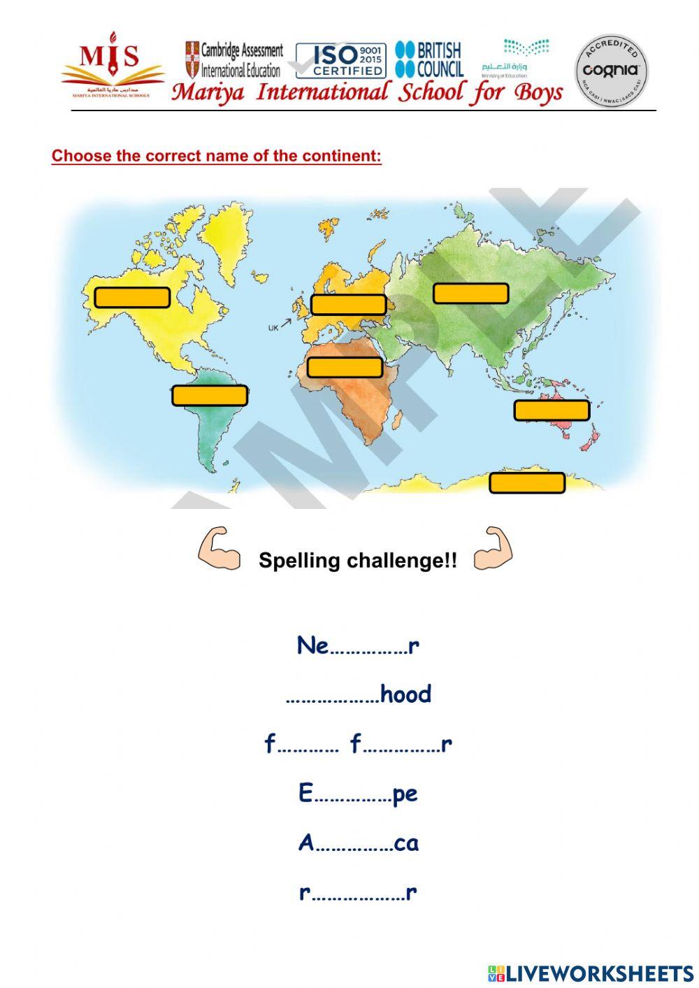 Week 6 Review worksheet | Live Worksheets