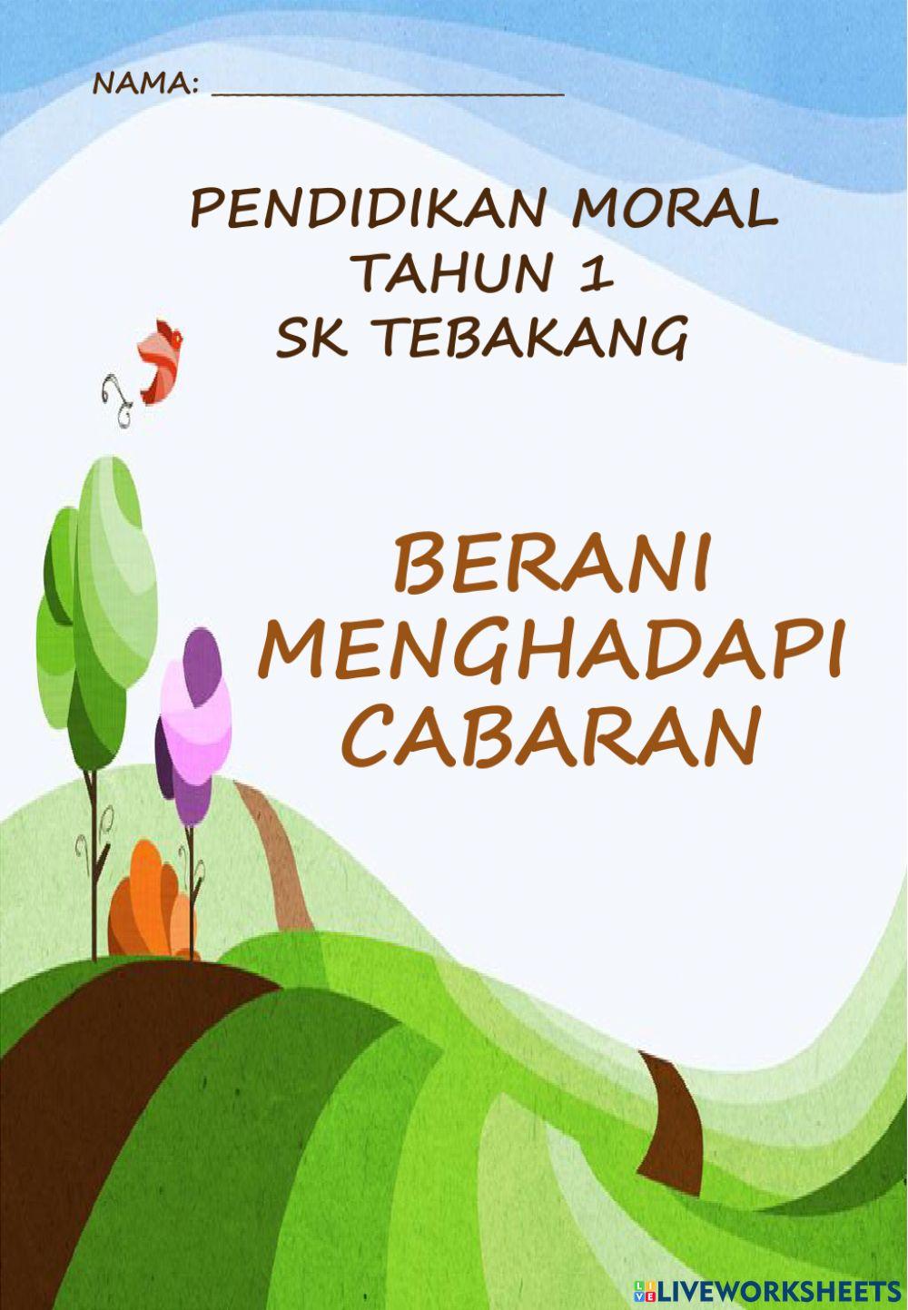 Berani menghadapi cabaran activity | Live Worksheets