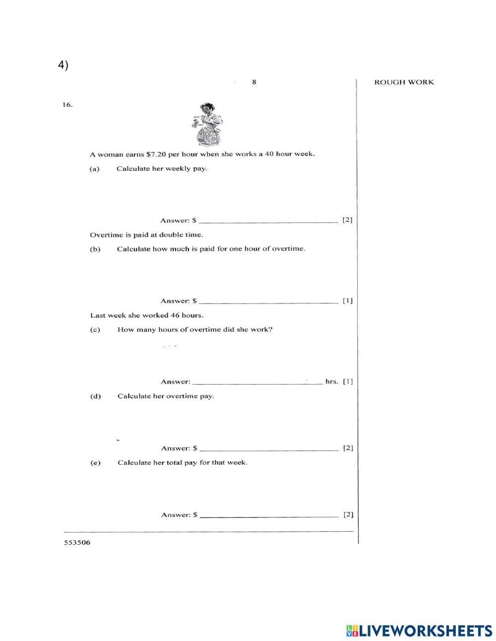 Bjc overtime pass papers 1505002 | Dominique Thompson