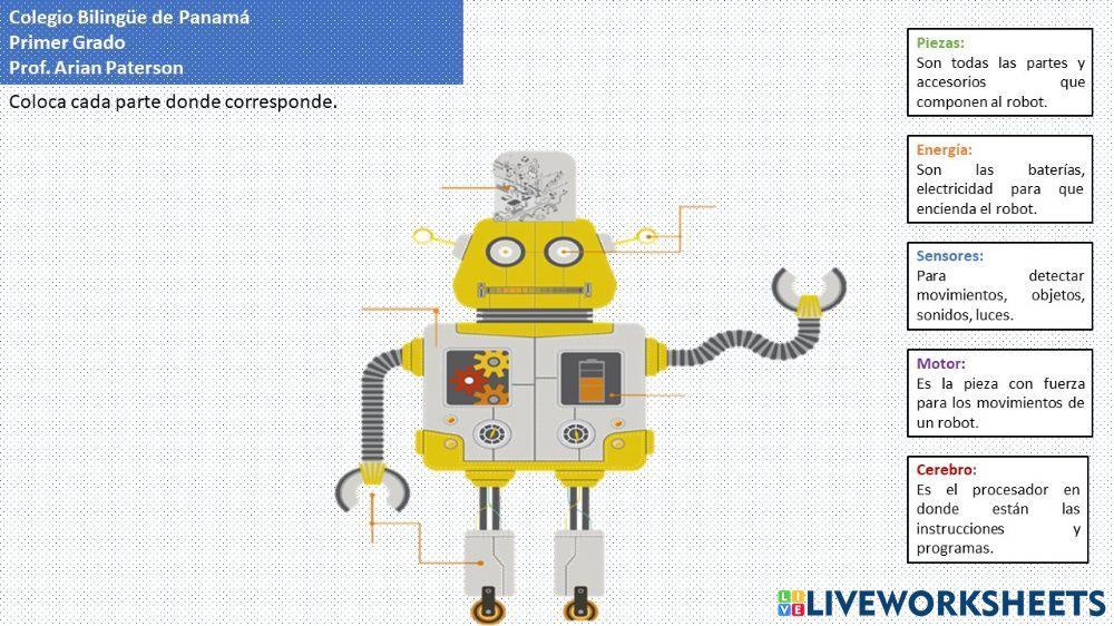 1505266 | Partes de un Robot | Arian Paterson