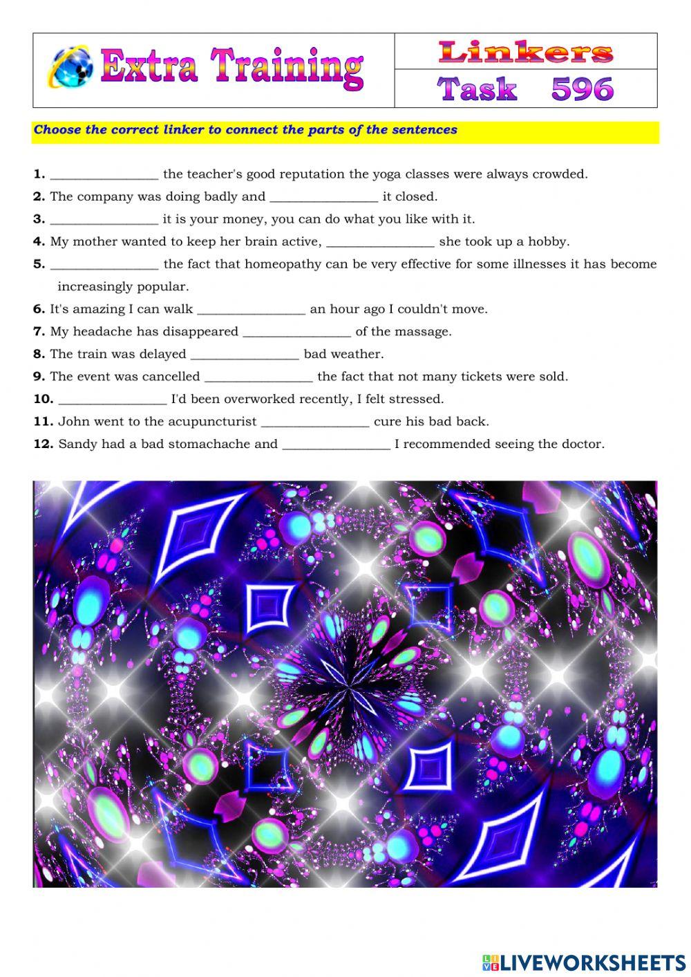 Extra Training 596 worksheet | Live Worksheets