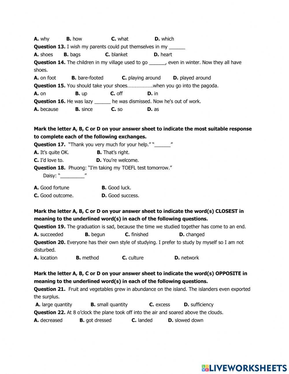 1591624 | Mid term Grade 9 1 | Giangngo6