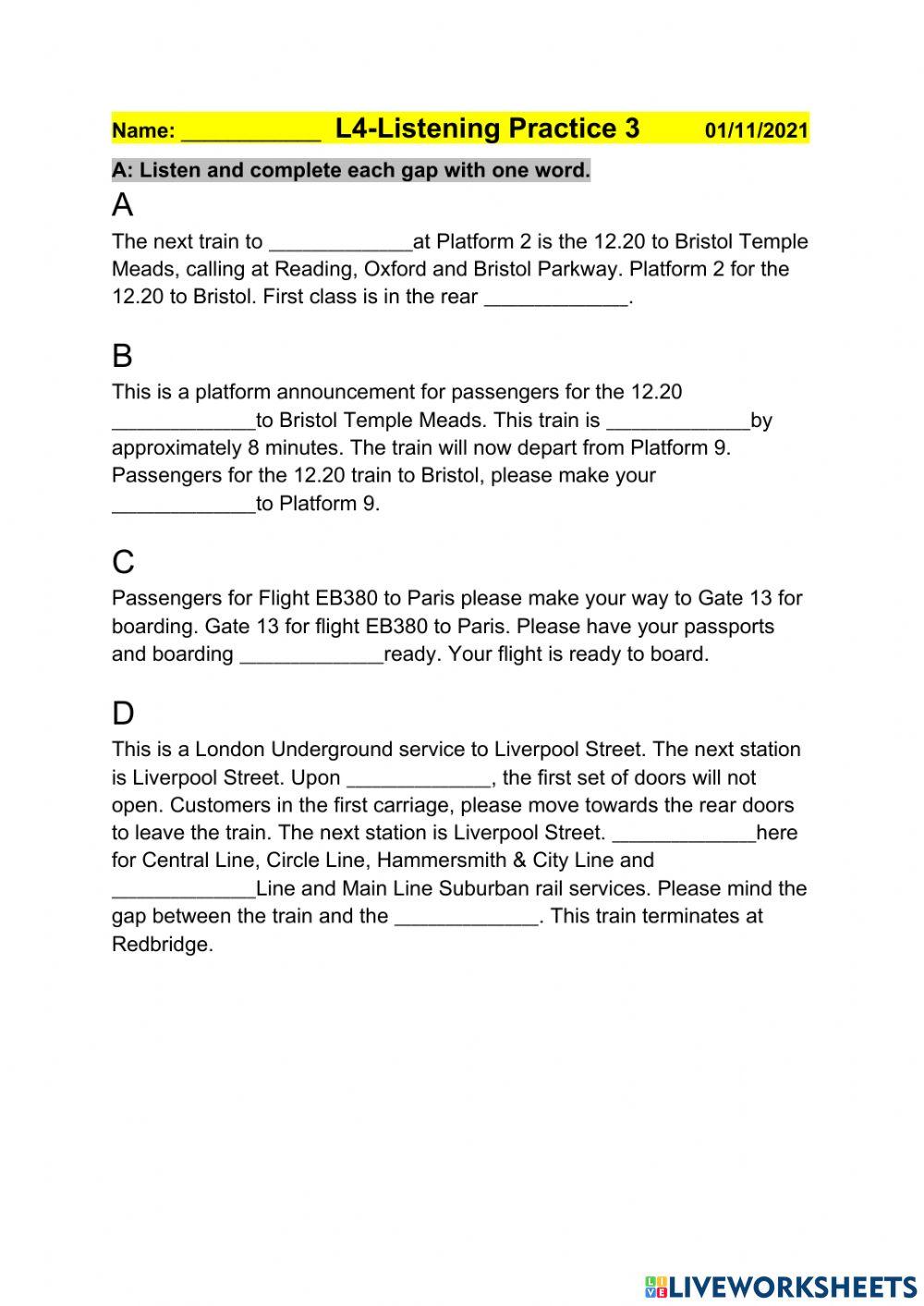 1591718 | L4-Listening Practice 3 | Phanon