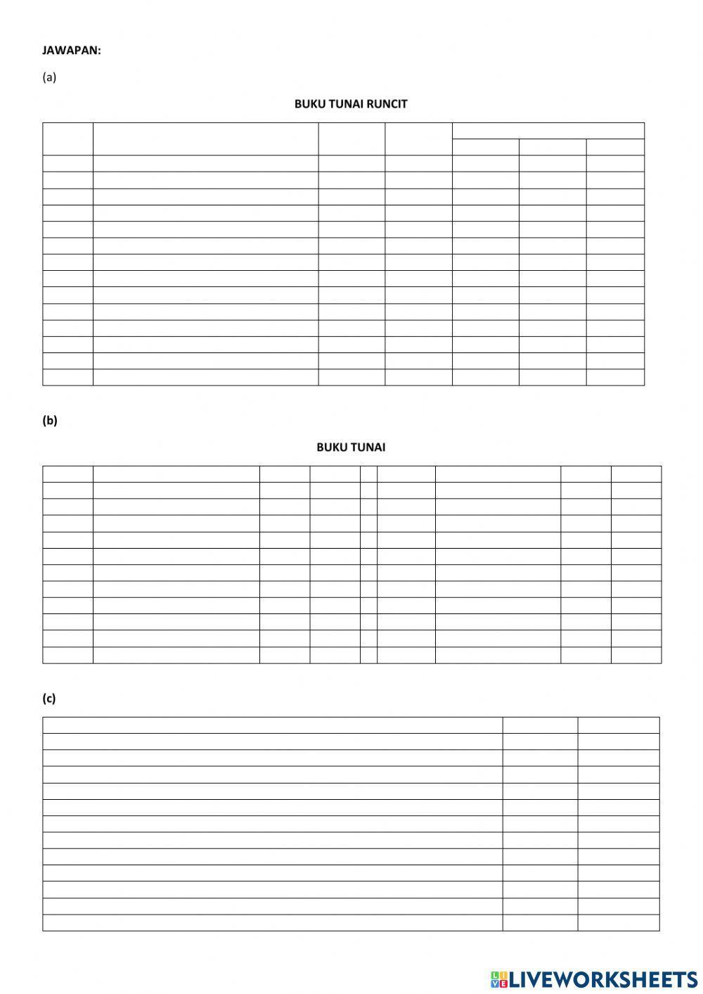 LATIHAN ULANGKAJI 9 1591917 | LilyTan | Live Worksheets