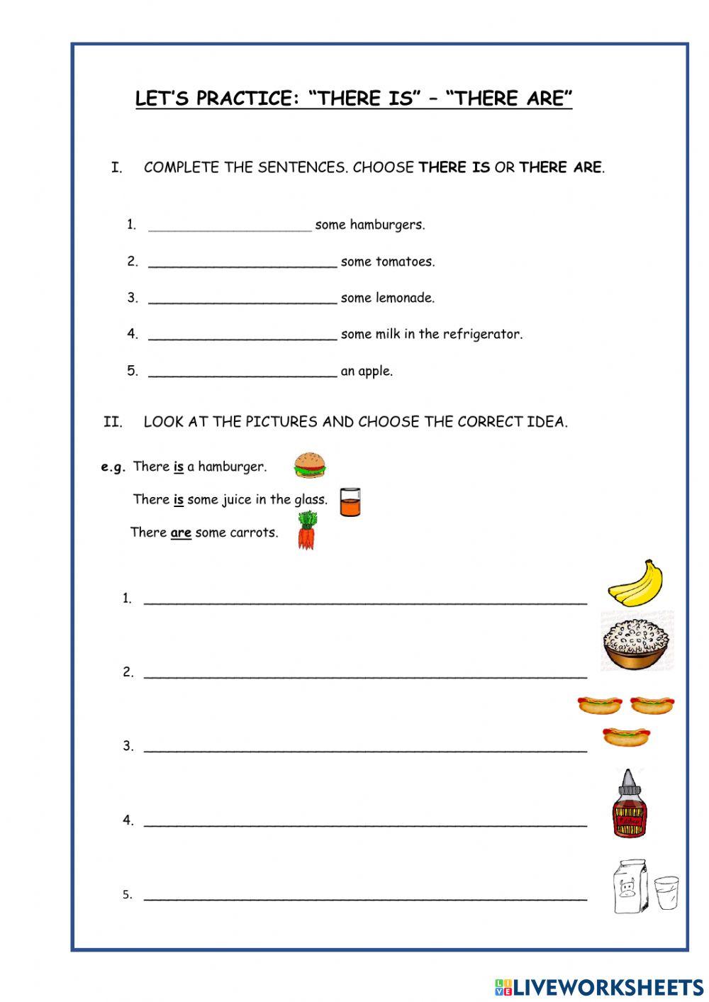 Pdf online activity: Let's practice | Live Worksheets