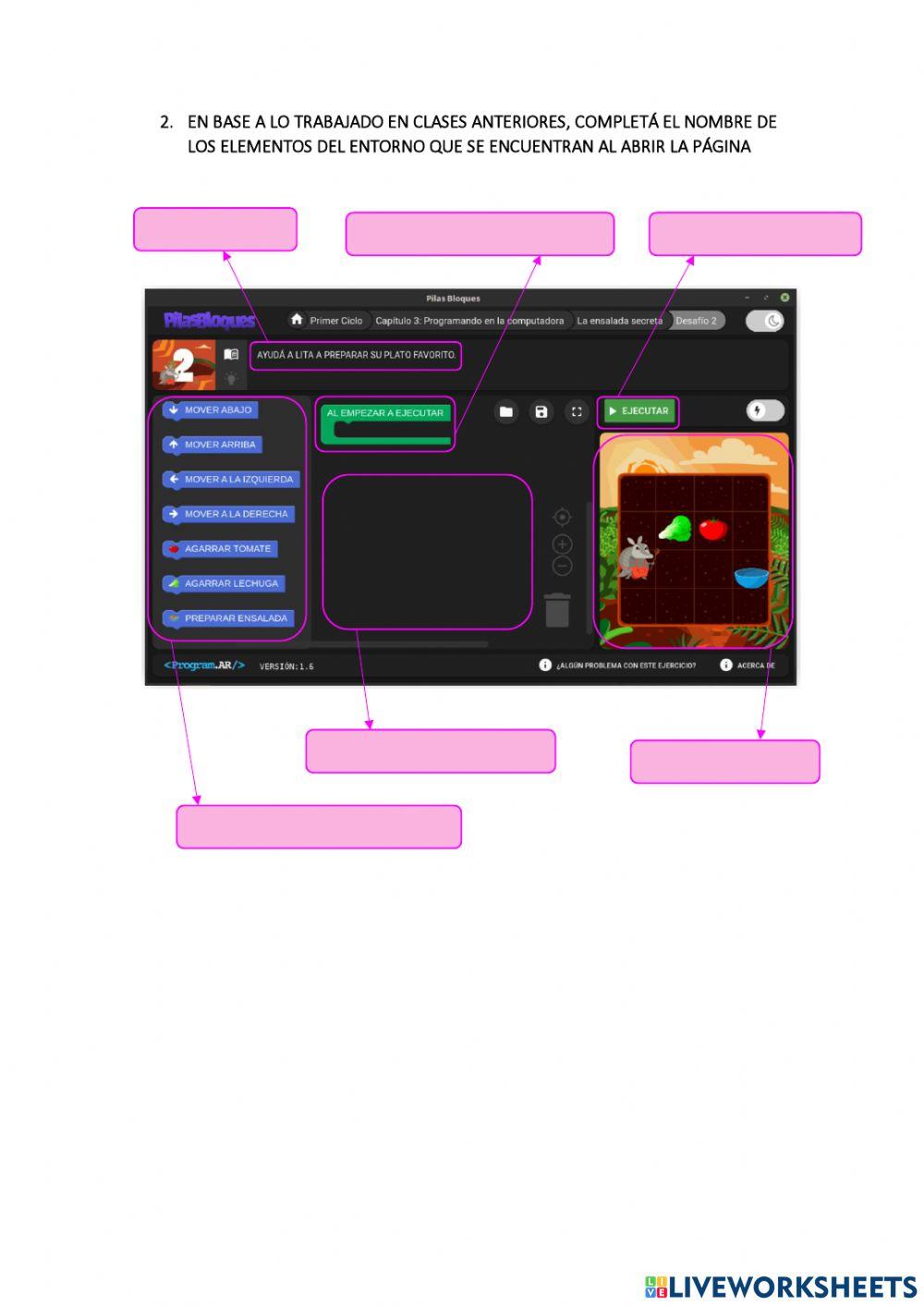 PILAS BLOQUES online exercise for | Live Worksheets