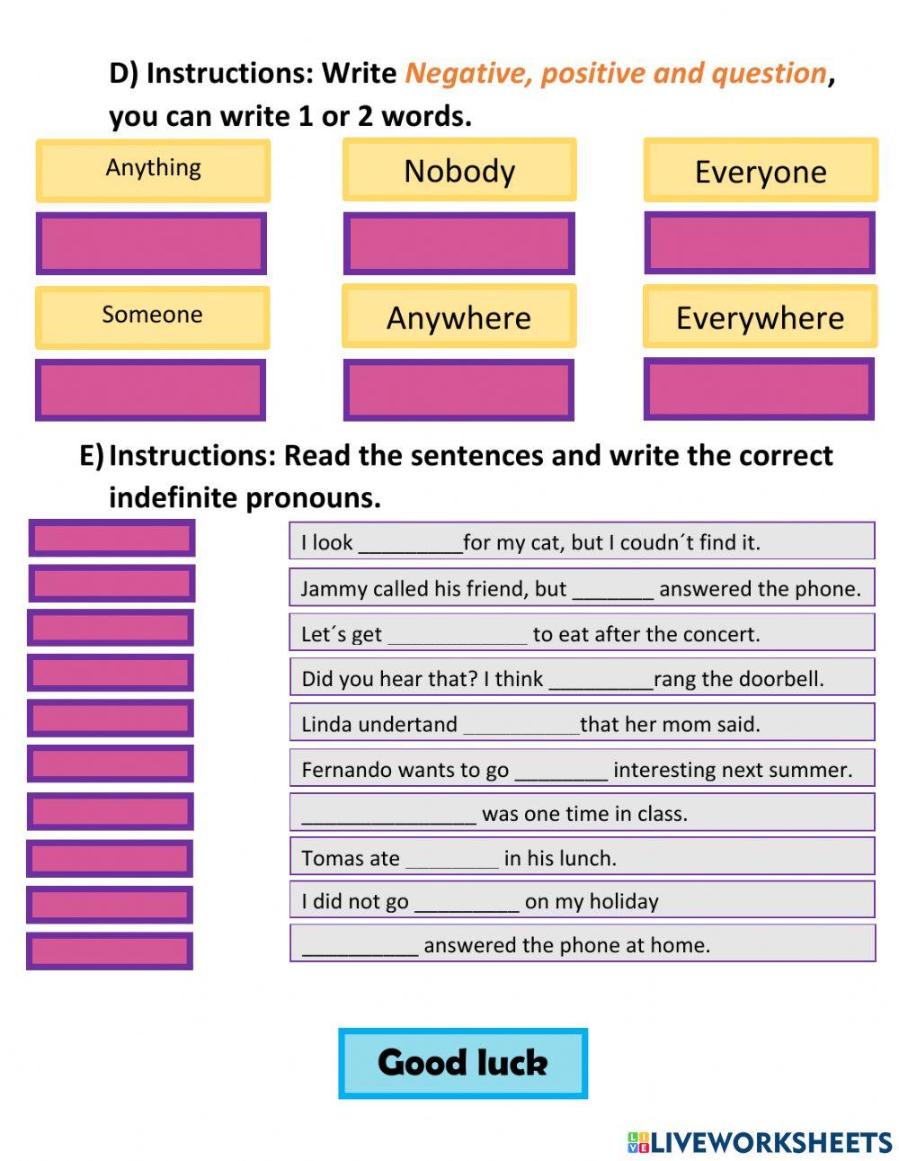 5236421 | Grammar Test- November 4th grade | lissette