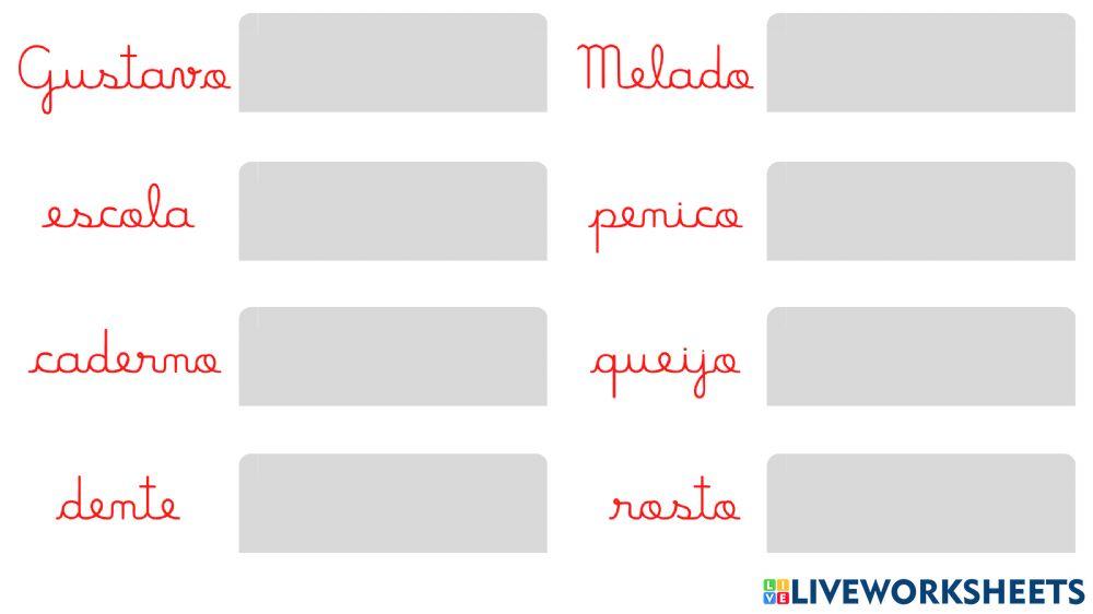 Palavras em letra cursiva worksheet🍶 Fique de olho no resultado do jogo ... Palavras em letra cursiva worksheet🍶 Fique de olho no resultado do jogo ...