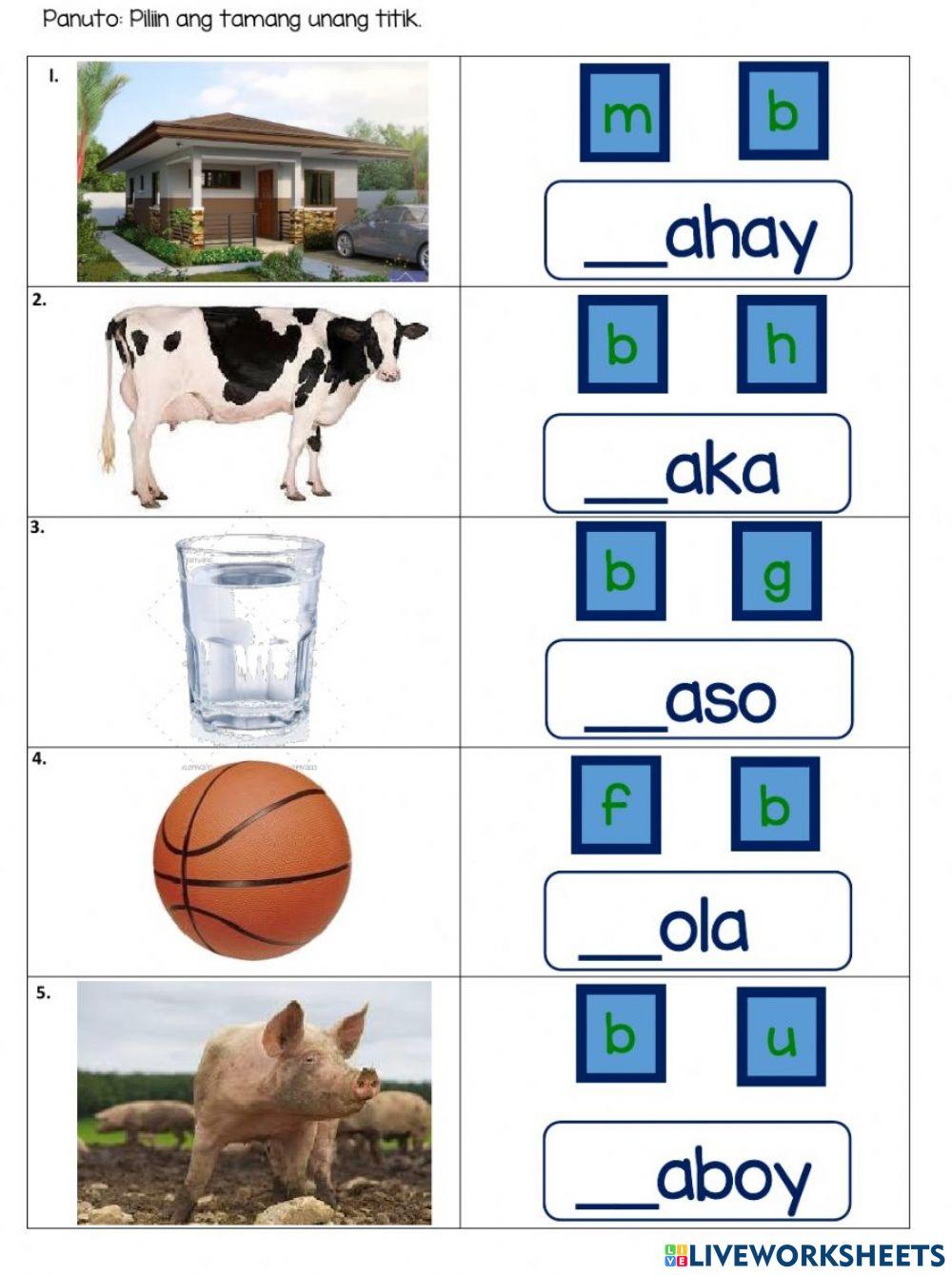 kinder online exercise for | Live Worksheets