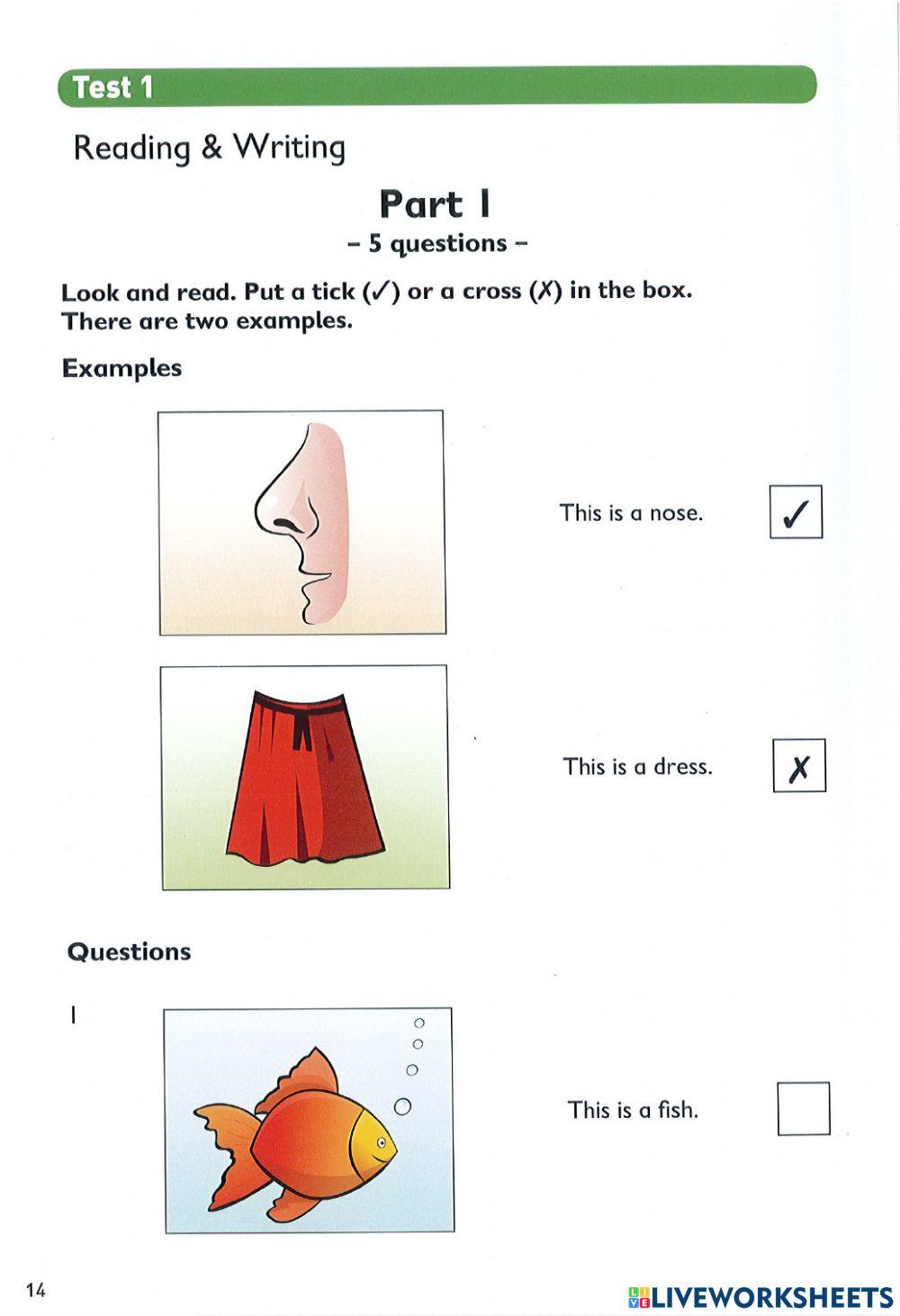 4181379 | ES1 - Starters Reading Writing 1 | linhnp1501