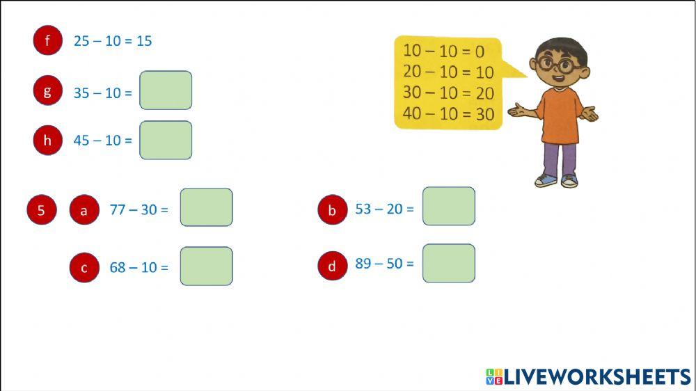 10.11.21 yr2 maths online exercise for | Live Worksheets